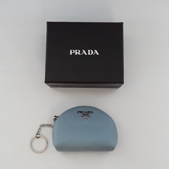 Prada | Accessories | Nib 0 Prada Coin Purse Key Holder | Poshmark